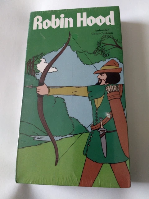 ROBIN HOOD VHS Animated Color Cartoon VHS EUR 6,70 - PicClick FR