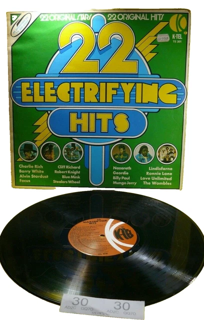 22 ELECTRIFYING HITS LP K-TELL K_TEL 301 £7.49 - PicClick UK