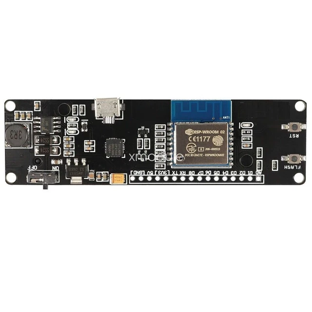 WEMOS D1 ESP-WROOM-02 Motherboard ESP8266 WiFi Nodemcu Module 18650 ...