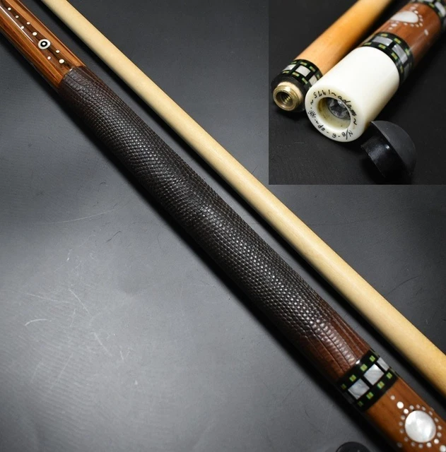VINTAGE OLD ADAM Cue LUFTHANSA 1975 18-Joint Billiard Pool stick ...
