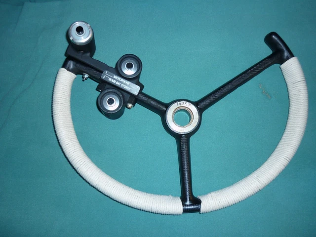 WW11 PILOT AND Copilot Control Wheels / Yokes bomber aircraft $1,777.88 ...