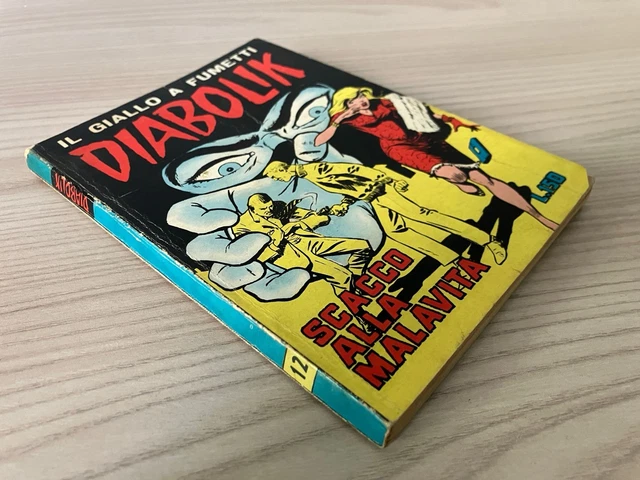 DIABOLIK SECONDA SERIE n. 12 Scacco alla malavita Astorina Sodip 1965 ...