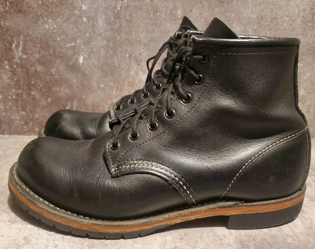 RED WING HERITAGE 9014 Beckman Black Boots Mens Size 7D....Fast ...