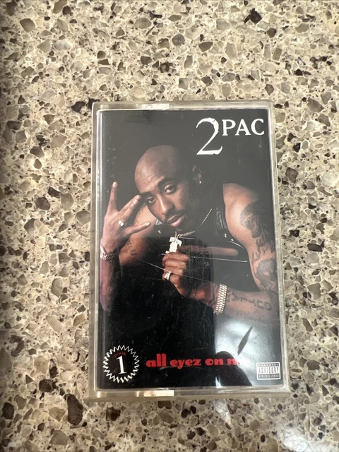 2PAC TUPAC SHAKUR All Eyez On Me Book 1 ONLY Cassette Tape 1996 ...