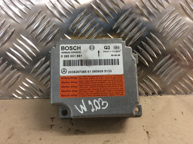 MERCEDES C CLK Class W203 W209 Air Ecu Air Ba Control Module 2038207385 ...