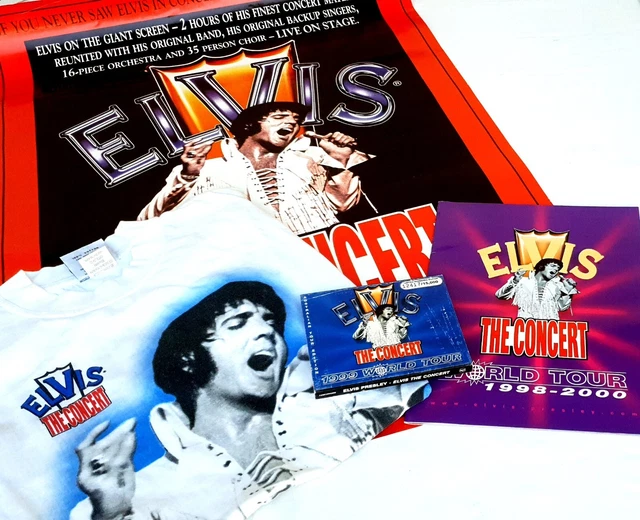 ELVIS PRESLEY-AUSTRALIAN ELVIS The Concert 1999 World Tour-Merchandise ...