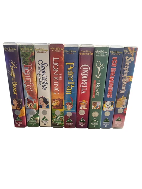 DISNEY KIDS VHS X9 Movies year 2000s+ £35.00 - PicClick UK