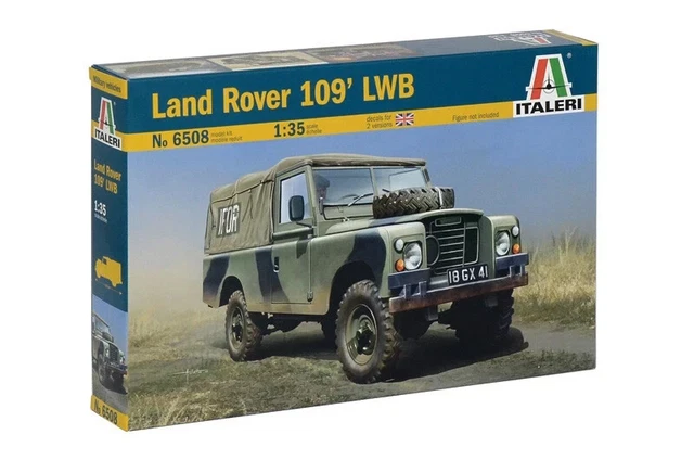 ITALERI 6508 1/35 Land Rover 109 LWB Plastic Model Kit £15.99 - PicClick UK