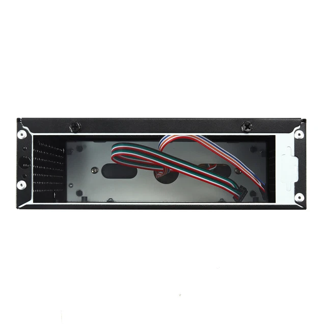 Mini Itx Htpc Case Ultra Slim Secc Desktop Computer Pc Chassis Power