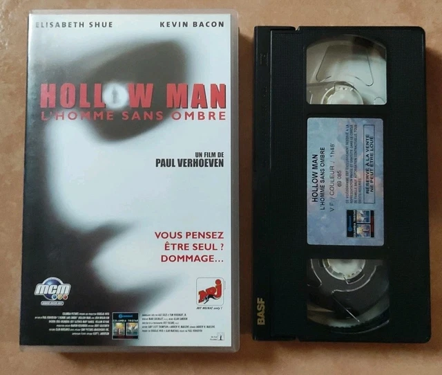 HOLLOW MAN VHS Tape / CASSETTE Élisabeth Shue,Kevin Bacon Paul Verhoeve ...