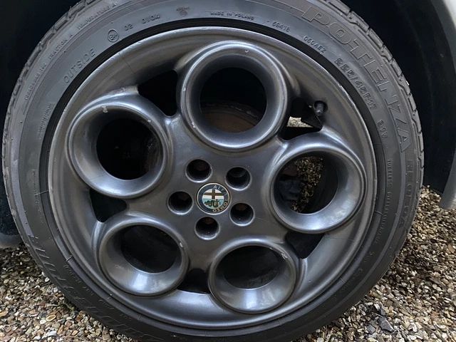 ALFA ROMEO GTV Spider 916 17 Inch Teledial Alloy Wheels £600.00 ...