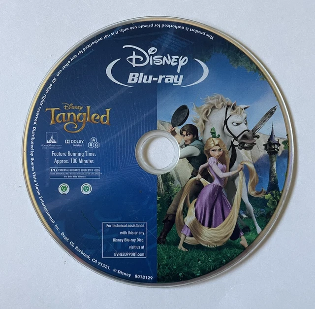 TANGLED 2010 BLU ray Disney Mandy Moore Jeffrey Tambov $7.95 - PicClick CA