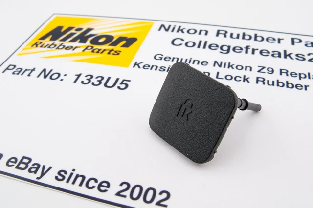GENUINE NIKON Z9 Kensington Lock Replacement Rubber Port Cover ...