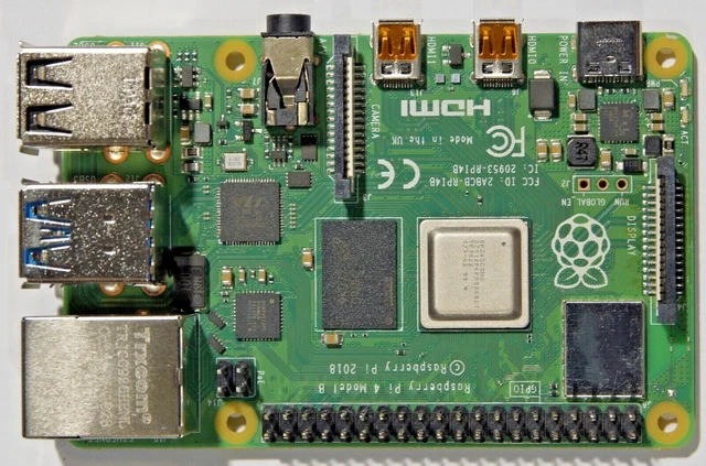 RASPBERRY PI 4 Model B 2GB, 4GB, 8GB mini computer 1.5GHz CPU WiFi ...