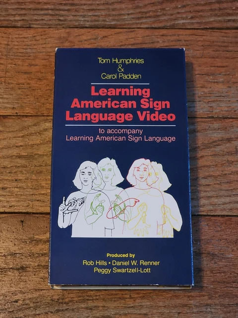 LEARNING AMERICAN SIGN Language Video VHS Tape 1992 Prentice Hall £19. ...