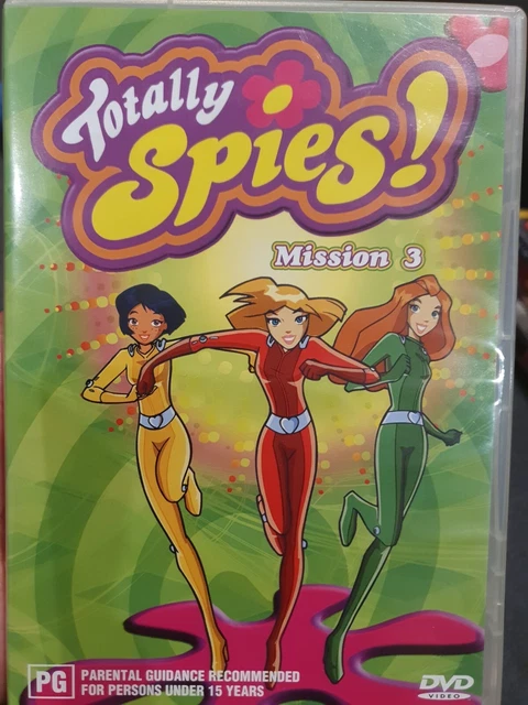 TOTALLY SPIES! MISSION 3 Rare Dvd Children's Tv Series Cartoon ...