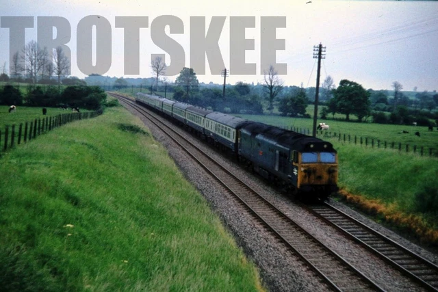 35MM SLIDE BR British Railways Diesel Loco Class 50 50022 1978 Original ...