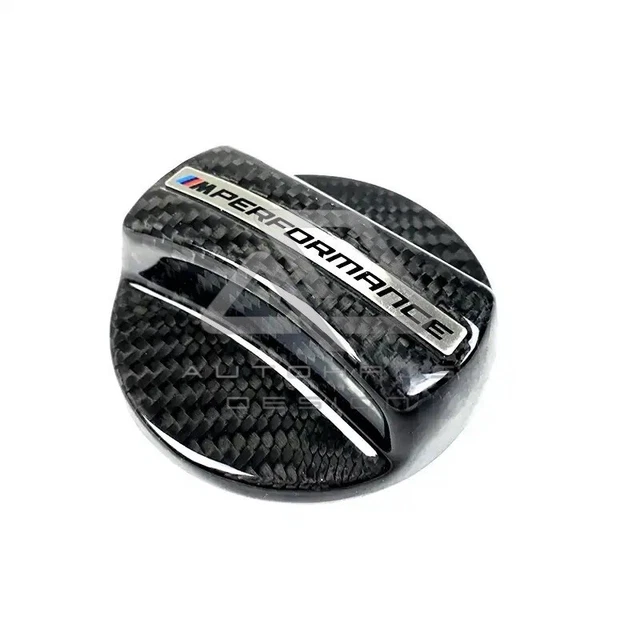 GENUINE CARBON FIBRE BMW M Performance Fuel Filler Cap Cover F20 F30 ...