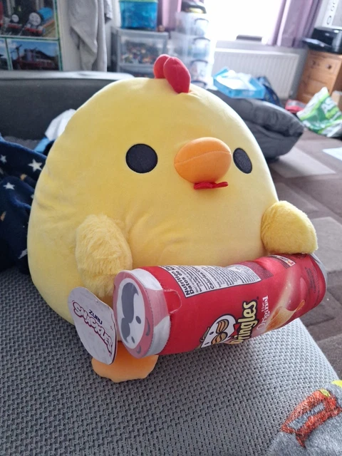 SNACKLES SUPER SIZED 35cm plush toy Holding Pringles £9.04 - PicClick UK