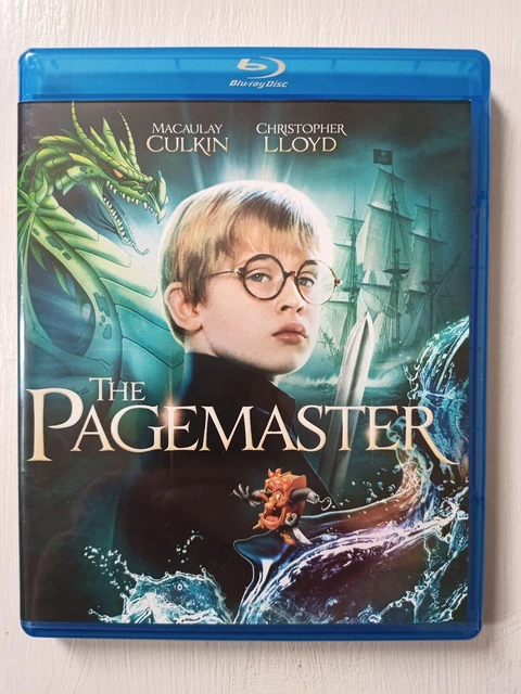 THE PAGEMASTER (1994): Macaulay Culkin. Christopher Lloyd. Rare Us Blu-Ray. EUR 19,76 - PicClick IT