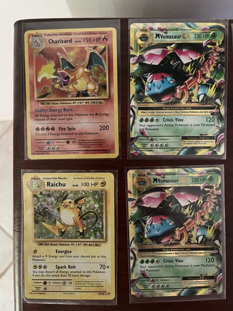 POKÉMON EVOLUTION CARDS charizard venusar blastoise ninetails break ...