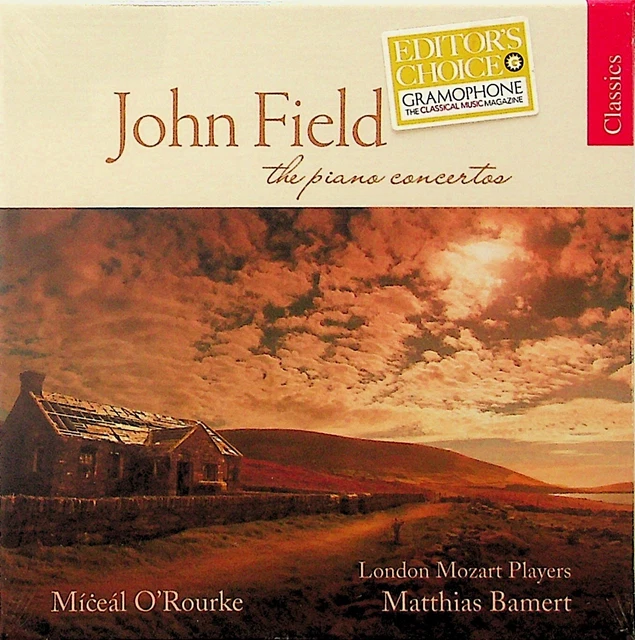 JOHN FIELD: THE Piano Concertos - MICEAL O'ROURKE Matthias Bamert 4-CD ...