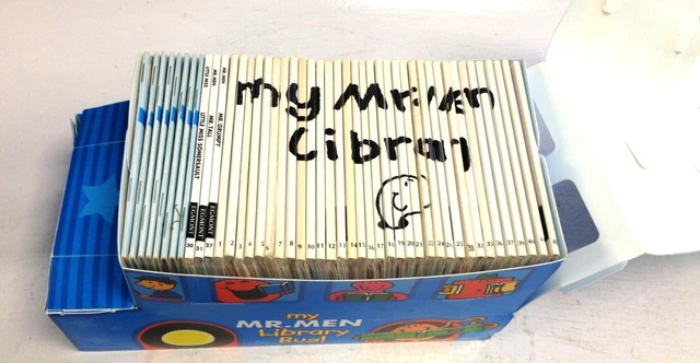 Mr Men Library Bus Book Collection Mr Men Book Set Collectable Box Set Mr Men £999 Picclick Uk