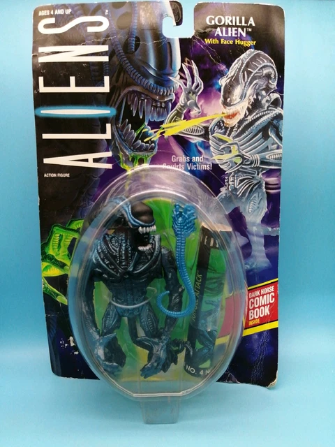 ACTION FIGURE ALIENS Monster Gorilla Alien Kenner Predator Vintage toy ...