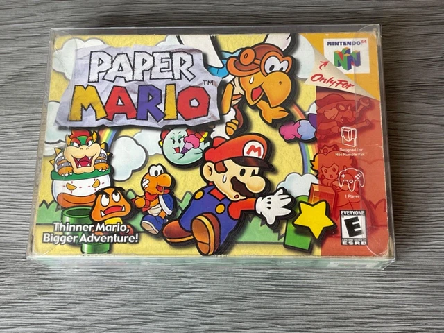 PAPER MARIO N64 (Nintendo 64, 2001) CIB AUTHENTIC $338.39 - PicClick CA
