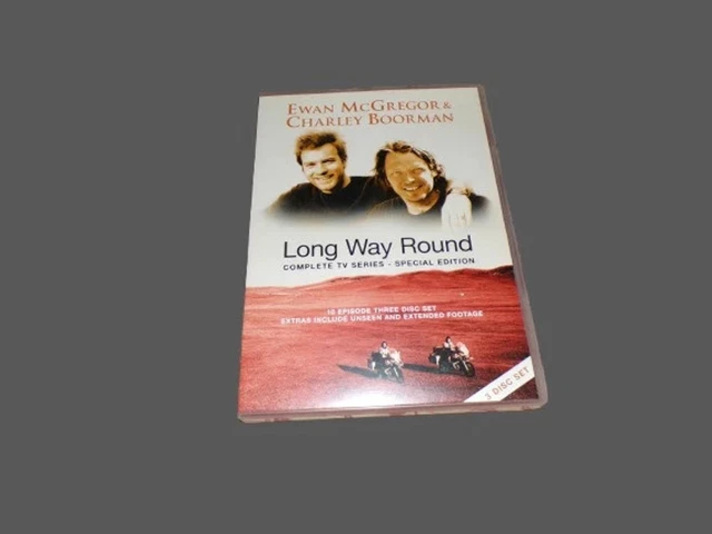 LONG WAY ROUND: The Ultimate Road Trip (DVD, 3-Disc Set) £14.99 ...