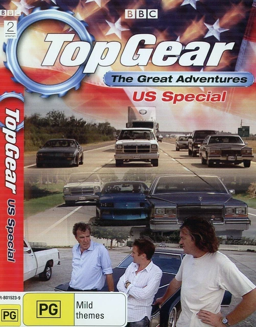 TOP GEAR - The Great Adventures US Special DVD (Region 4) VGC $8.95 ...