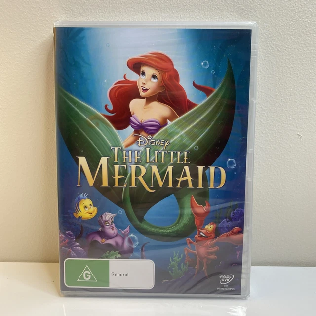 THE LITTLE MERMAID (DVD, 1989) Disney - Brand New Sealed Region 4 PAL ...