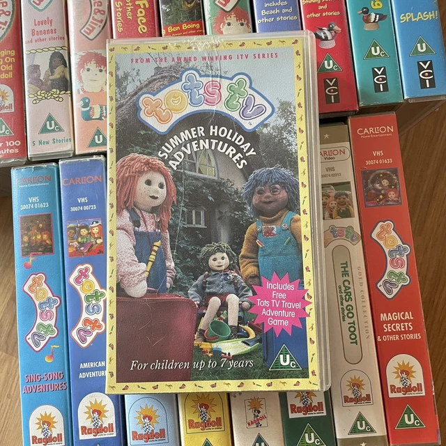 TOTS TV - Summer Holiday Adventures ( VHS 1999 ) CITV £15.00 - PicClick UK
