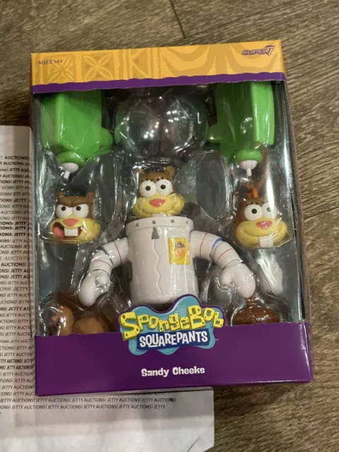 SPONGEBOB SQUAREPANTS ULTIMATES! super7 nickelodeon sandy cheeks ... SPONGEBOB SQUAREPANTS ULTIMATES! super7 nickelodeon sandy cheeks ...