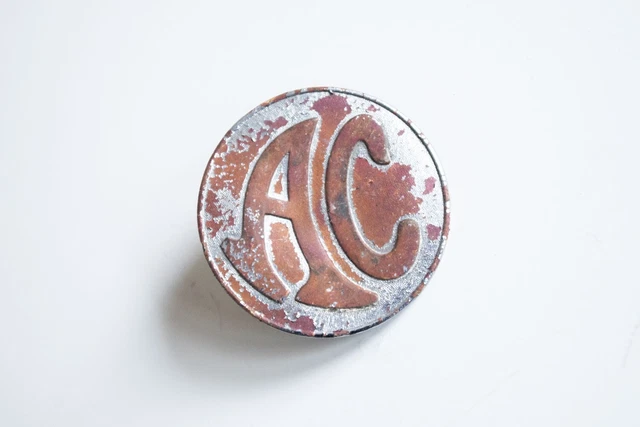 ORIGINAL 1950S 1960S Classic/Vintage AC Car Bonnet Badge/Emblem Ace ...