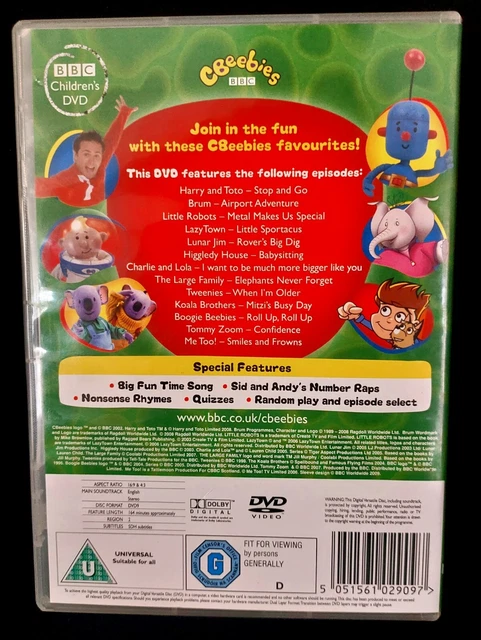 CBEEBIES BIG FUN Time Dvd - Rare $50.95 - PicClick AU CBEEBIES BIG FUN Time Dvd - Rare $50.95 - PicClick AU