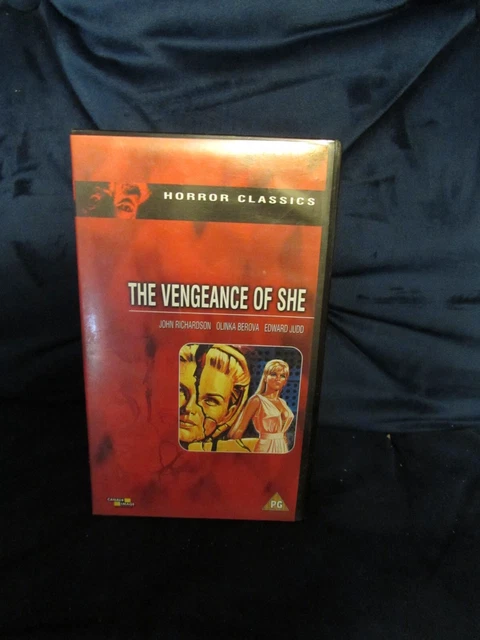 VINTAGE HORROR CLASSICS Movie The Vengeance Of She Vhs Video 1999 ...