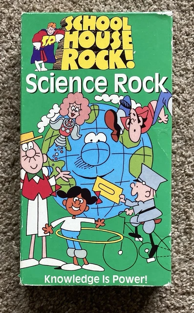 SCHOOLHOUSE ROCK ! - Science Rock (VHS 1995) abc Video 47024 £8.99 - PicClick UK