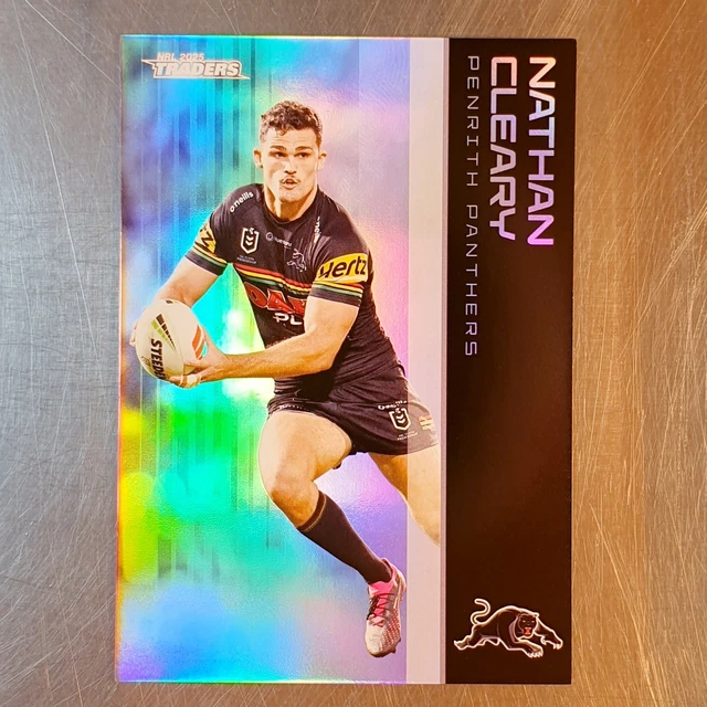 2025 NRL TRADERS Nathan Cleary Parallel Card PS101 Pearl Special $5.00 ...