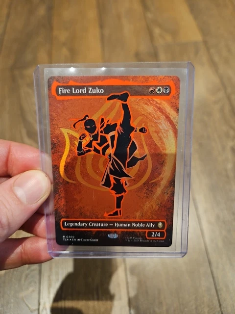 FIRE LORD ZUKO 2025 Avatar The Last Airbender Borderless Neon Ink Foil #0360 $1,000.00 - PicClick CA