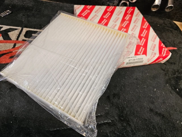 TOYOTA CABIN FILTER KLUGER RAV4 HILUX NEW GENUINE 87139YZZ25 $75.00 ...