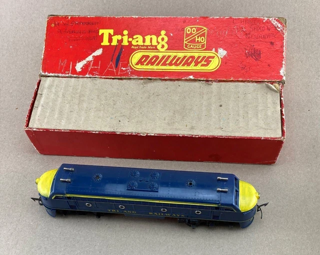 TRIANG #R159 TRANSCONTINENTAL Double Ended Diesel Locomotive Blue Added ...
