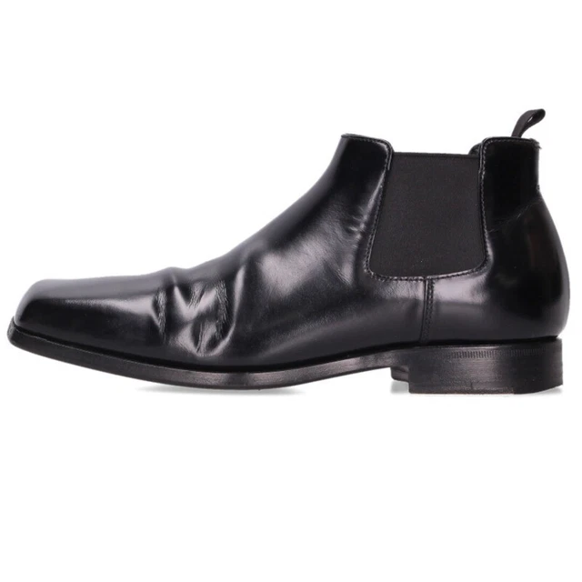 PRADA 2TA077 SIDE Gore Square Toe Boots Men's 5 Used ...