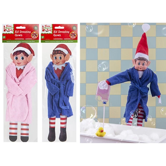 ELVES BEHAVIN BADLY Elf Dressing Gown #500013 £4.25 - PicClick UK
