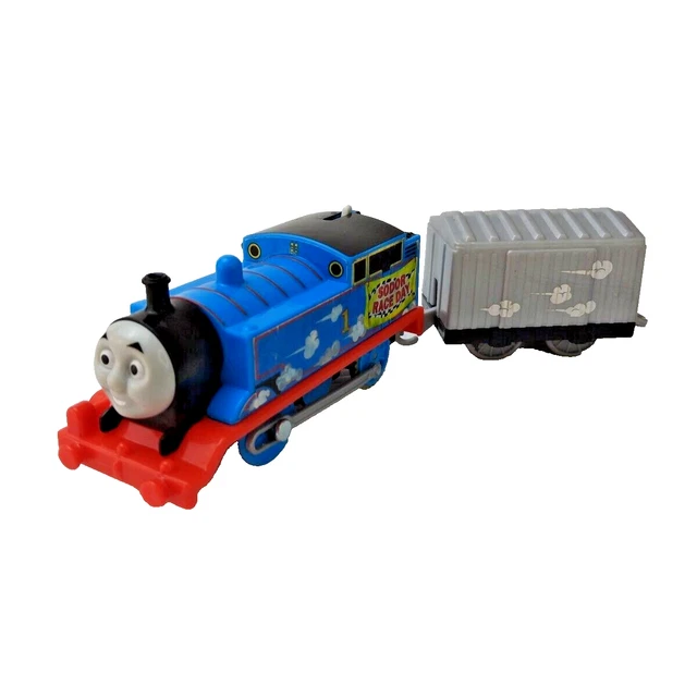 THOMAS SODOR RACE Day Friends Trackmaster 2 Motorised Trains Mattel ...