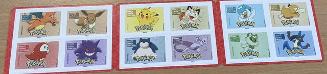 POKEMON STAMP BOOKLET - Timbres Pokémon EUR 50,00 - PicClick FR
