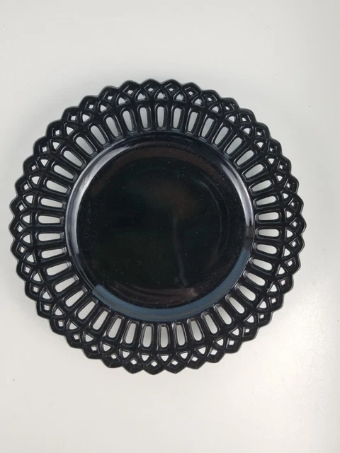 BORDE DE DIENTE de sierra reticulado cantón gótico 7,5" placa de vidrio ...