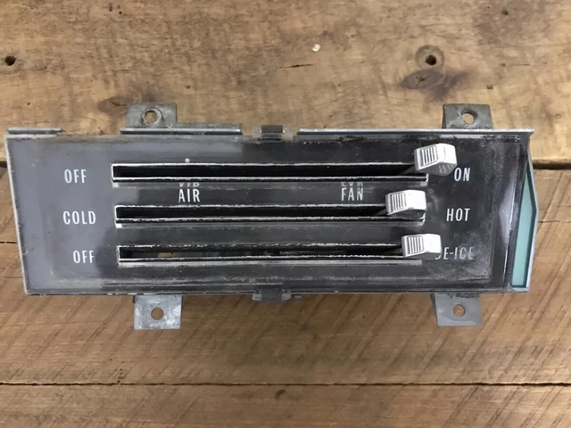1968 CHEVY IMPALA Dash Heater Control Controls BelAir Biscayne Caprice ...