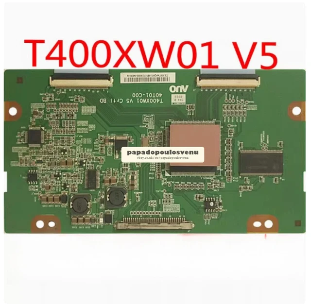 1X FOR 55.07A9Q.001 40T01-C00 T400XW01 V5 CRTL BD T-CON BOARD £20.84 ...