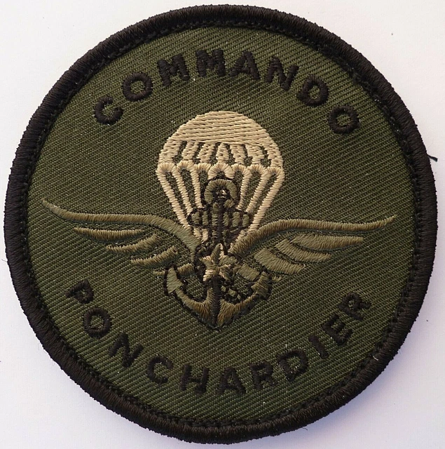 INSIGNE PATCH COMMANDO MARINE PONCHARDIER bv tissu ORIGINAL France Scratch EUR 24,99 - PicClick FR